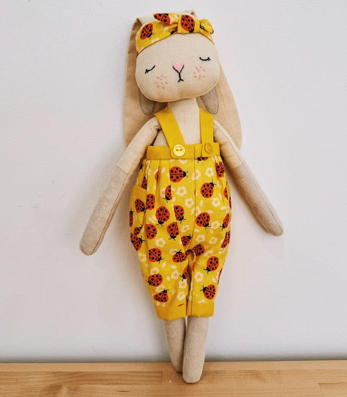 Plush Cuddles | Unique Hand-made Toy | Bunny Dale or Little Poppy